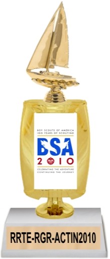 Red River Trophy & Engraving Gold-Tone Raingutter Regatta Activity ...