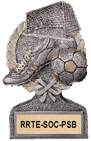 Red River Trophy & Engraving Soccer Trophy - RRTE-SOC-PSB
